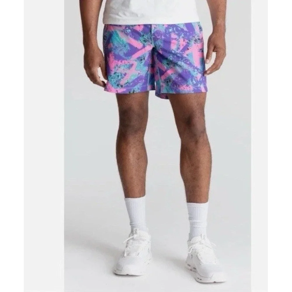 Birddogs | Shorts | Birddogs Baysiders Shorts Mens Large Splatter Neon ...